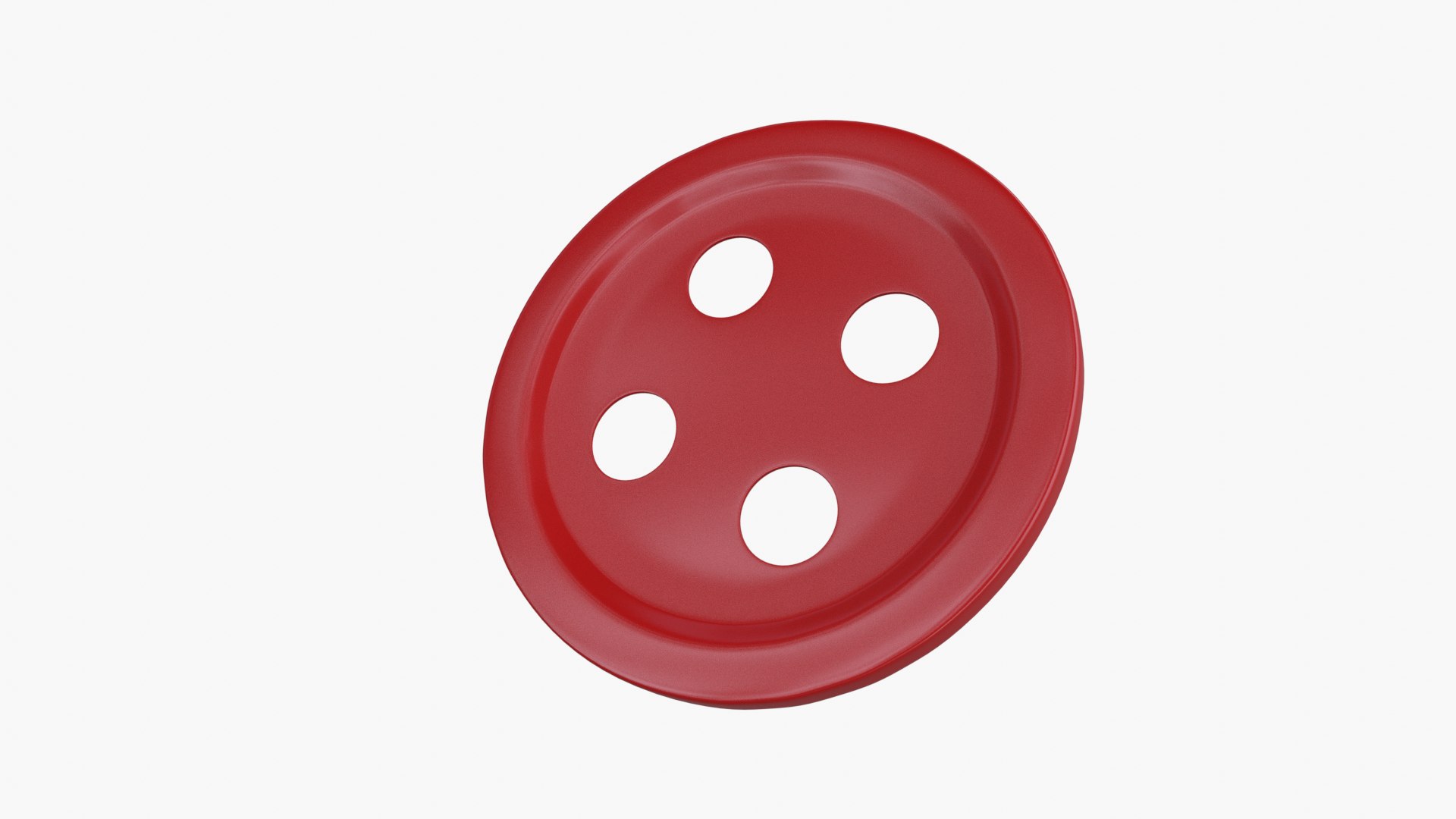 3D Red Button - TurboSquid 1900056