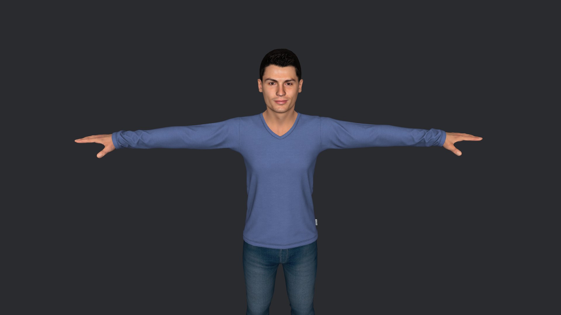 3D Cristiano Ronaldo Hyper Realistic Full Body Fully Rigged 3D ...