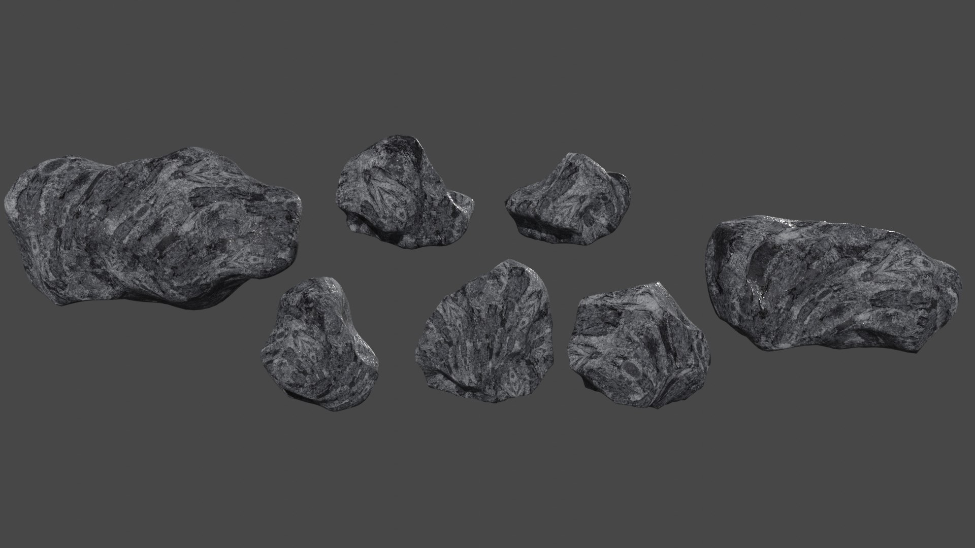 Stone nature mineral model - TurboSquid 1591531