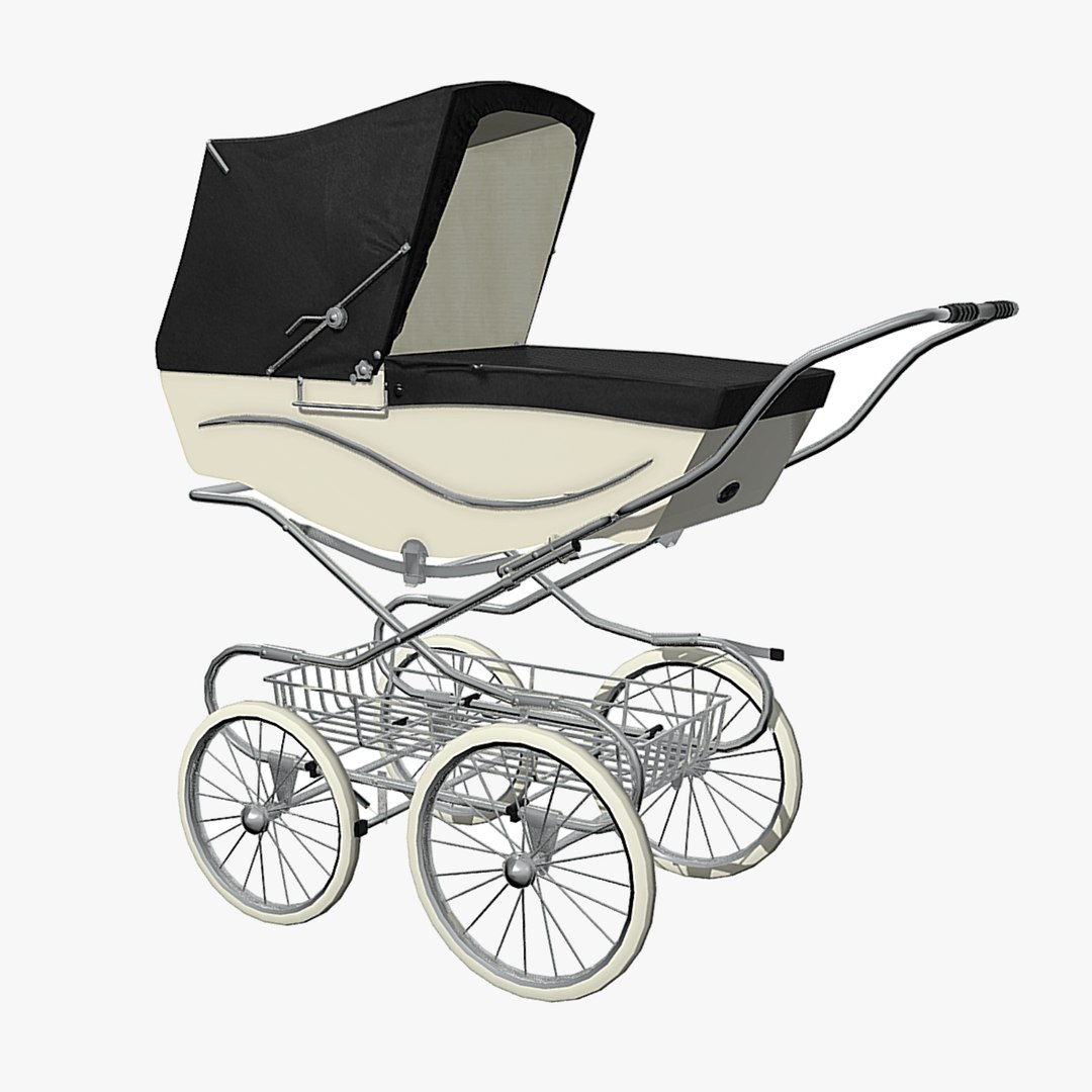 Kensington Silver Cross Prams Collection Model - TurboSquid 2145707