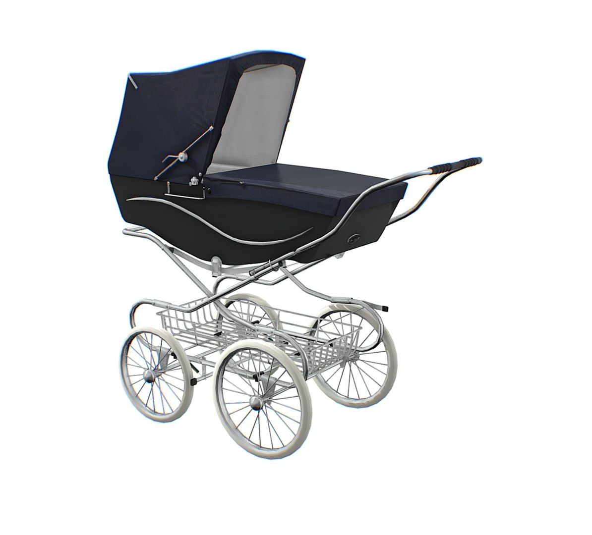 Kensington Silver Cross Prams Collection Model - TurboSquid 2145707
