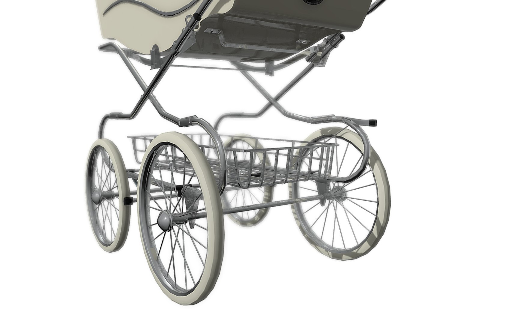 Kensington Silver Cross Prams Collection Model - TurboSquid 2145707