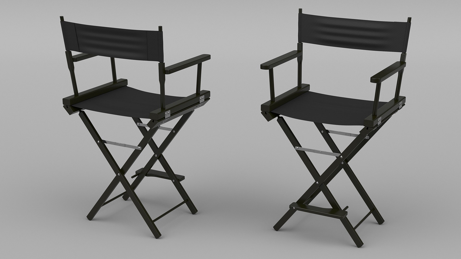Classic Directors Foldable Chair 3D Model - TurboSquid 2214166