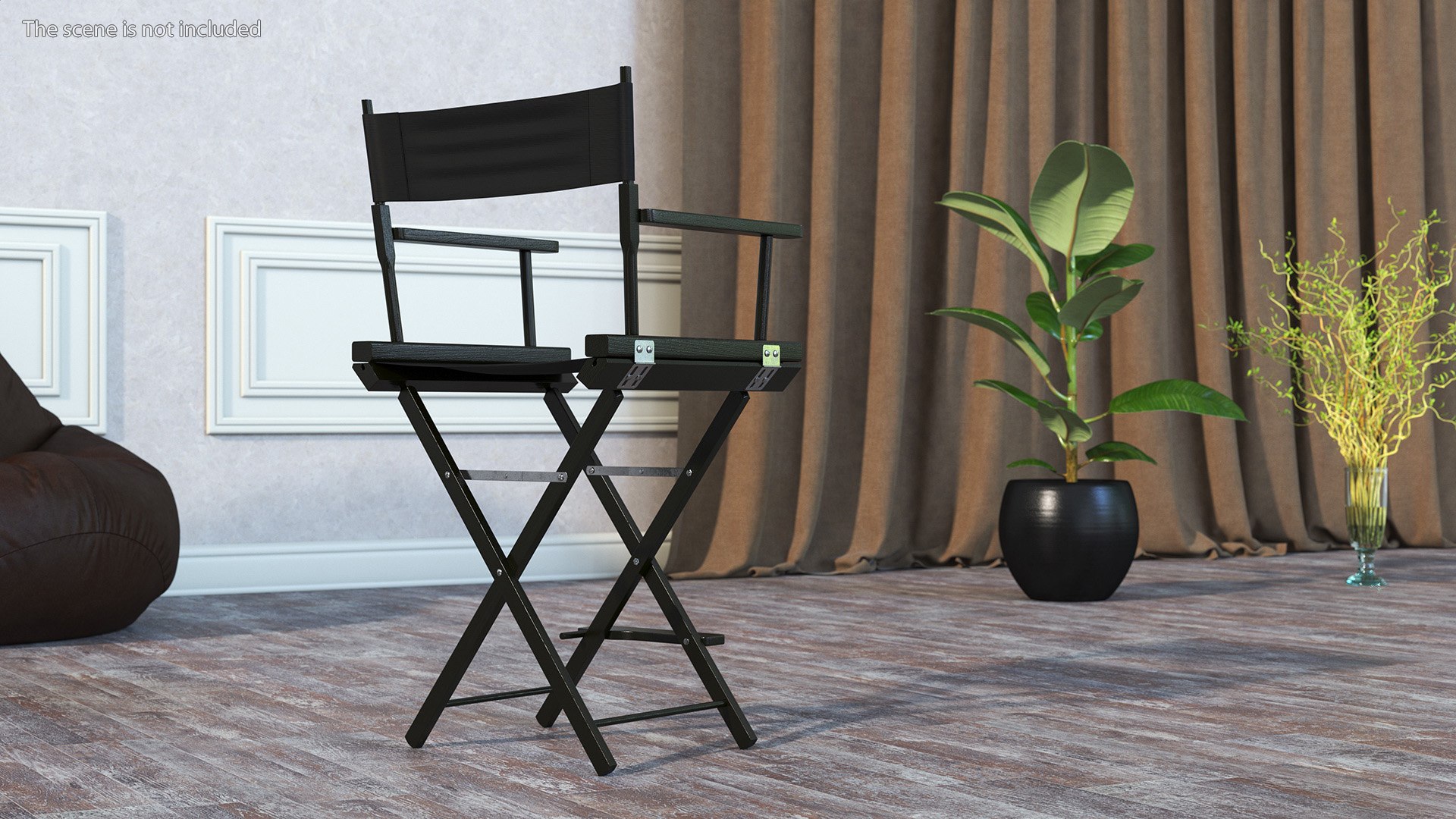 Classic Directors Foldable Chair 3D Model - TurboSquid 2214166