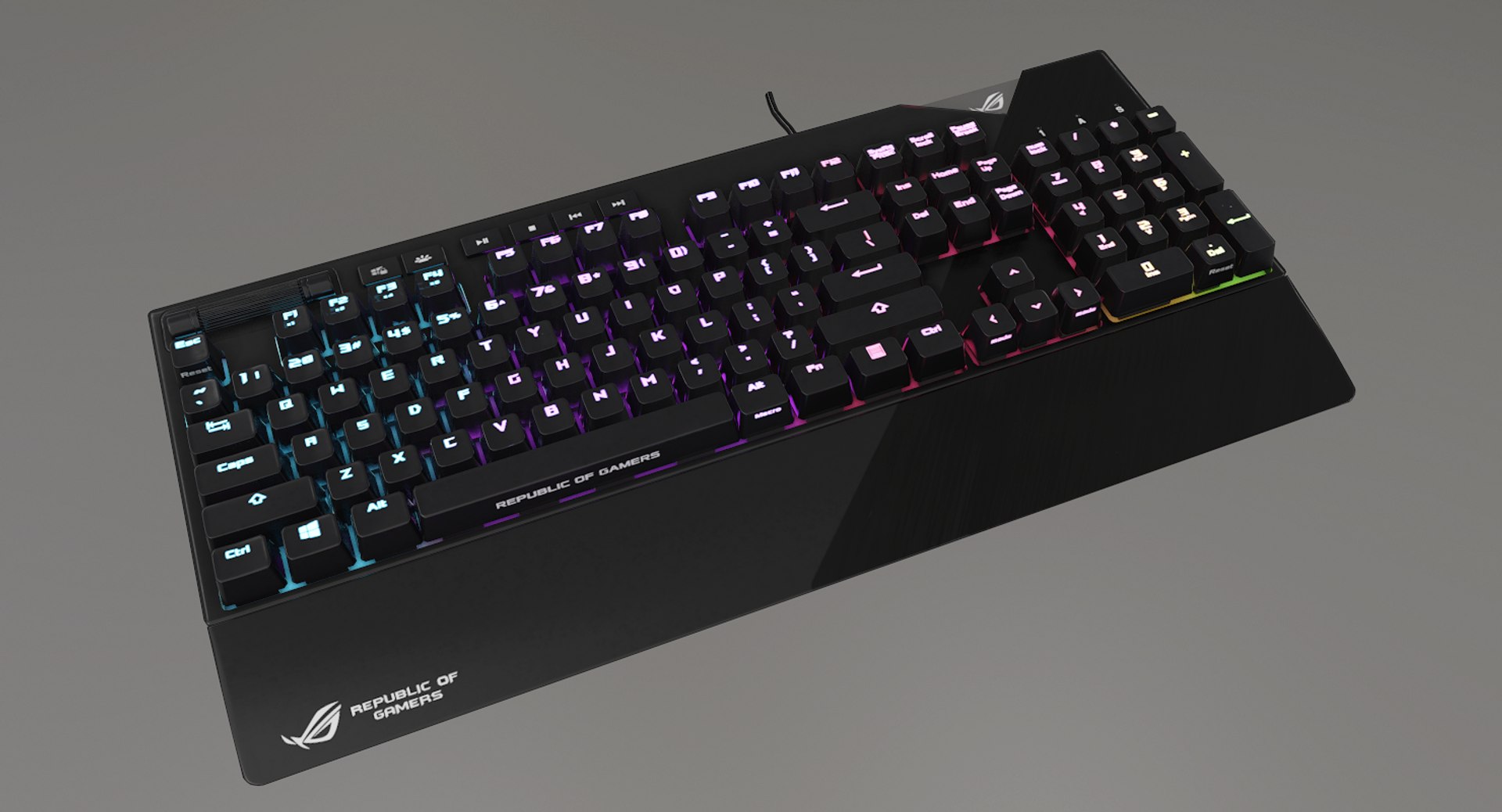 3D Asus Rog Flare Mechanical Model - TurboSquid 1308042
