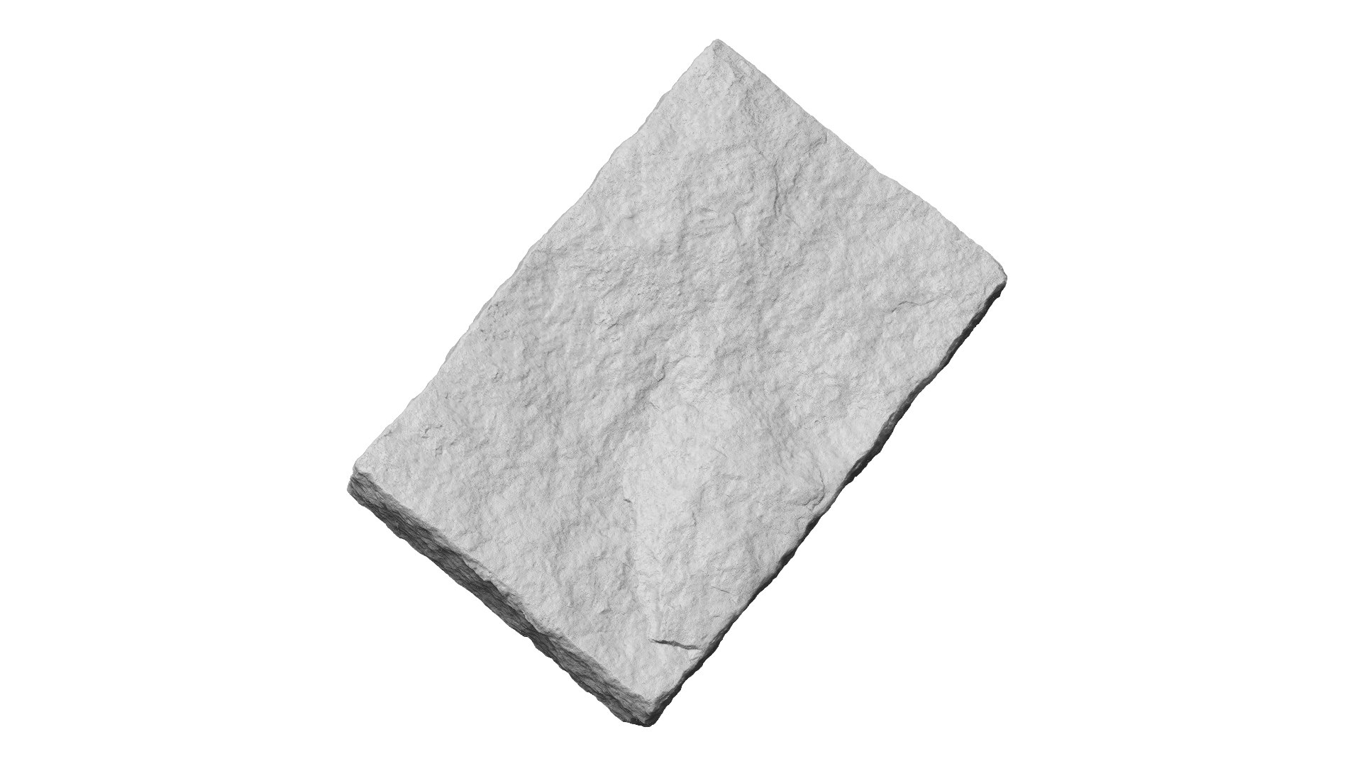 Rectangular Stone Tile Raw Scanned 3D Model - TurboSquid 1781770