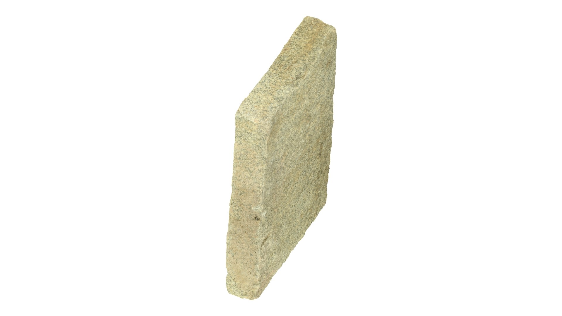 Rectangular Stone Tile Raw Scanned 3D Model - TurboSquid 1781770