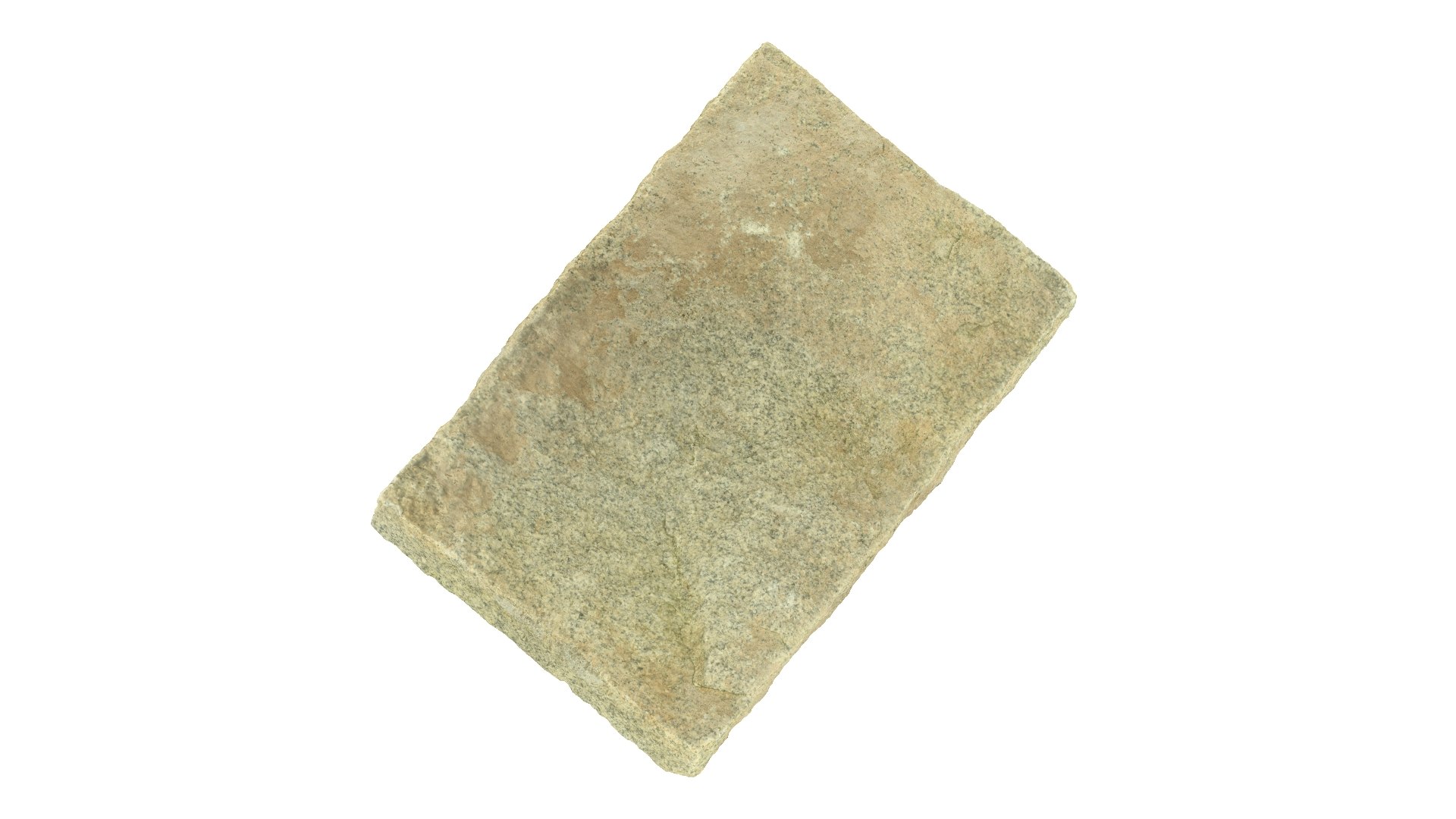 Rectangular Stone Tile Raw Scanned 3D Model - TurboSquid 1781770