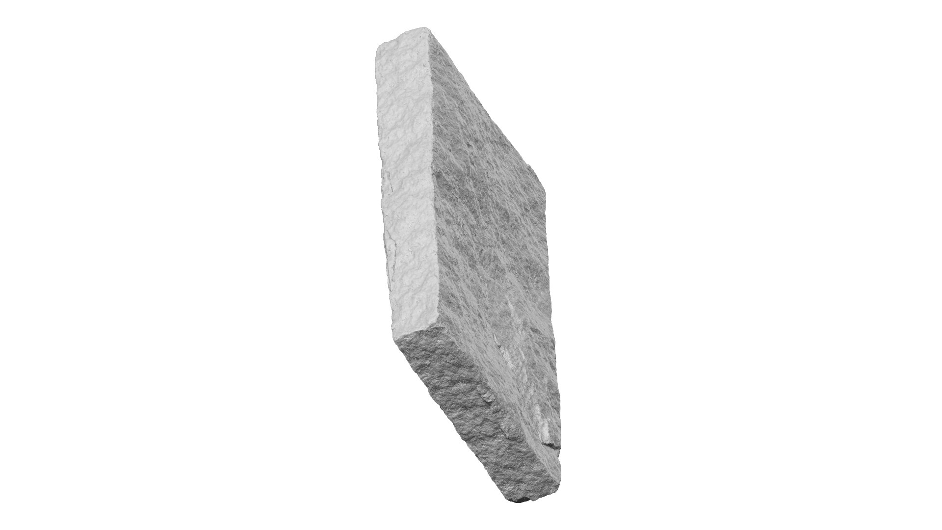 Rectangular Stone Tile Raw Scanned 3D Model - TurboSquid 1781770