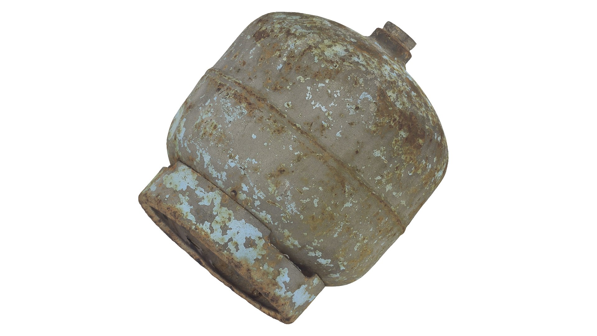 Rusty Gas Cylinder Raw Scanned 3D Model - TurboSquid 1816094