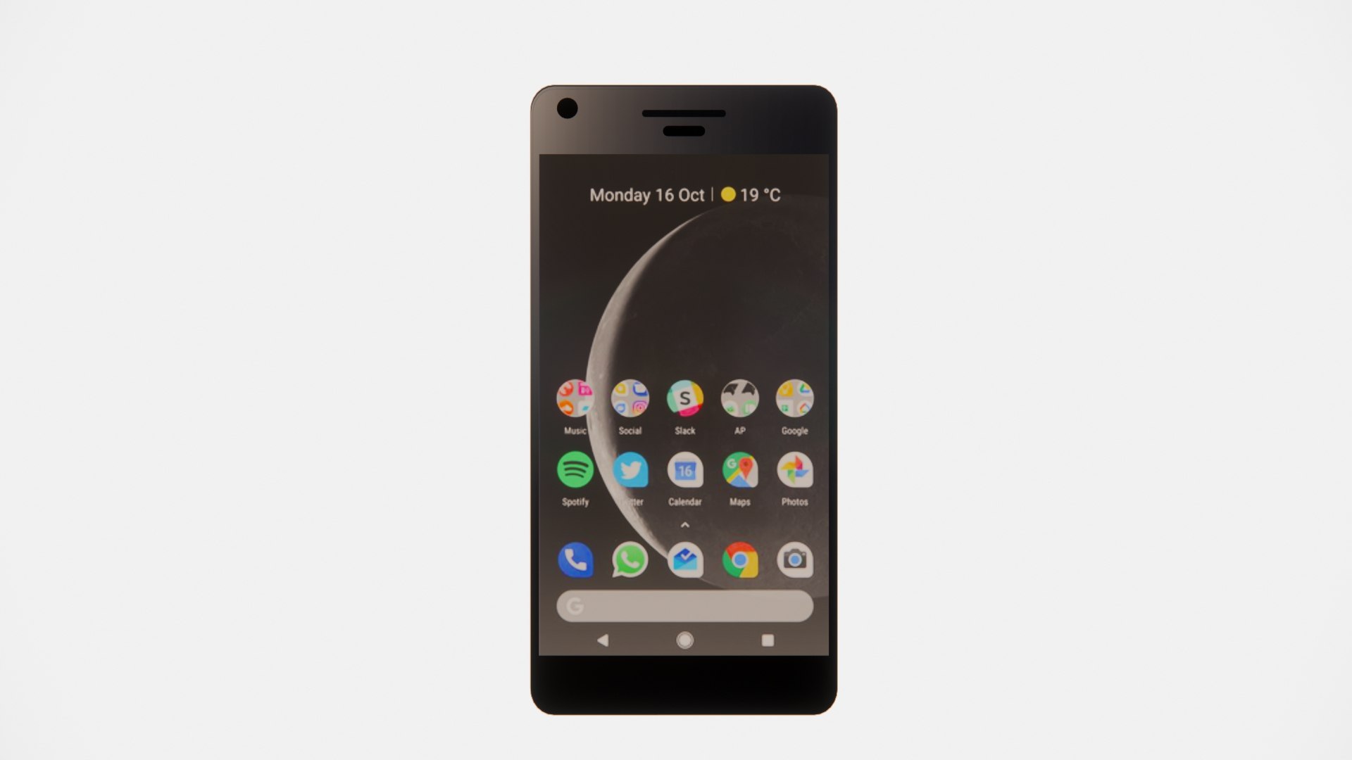 Smartphone Android - Google Pixel 3D Model - TurboSquid 1963577