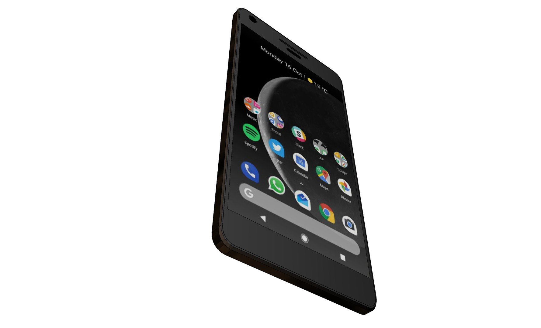 Smartphone Android - Google Pixel 3D Model - TurboSquid 1963577