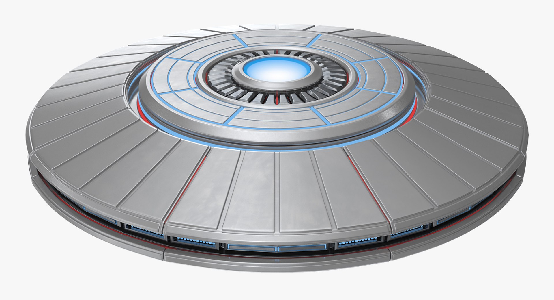 Alien Ufo 3D Model - TurboSquid 1359073