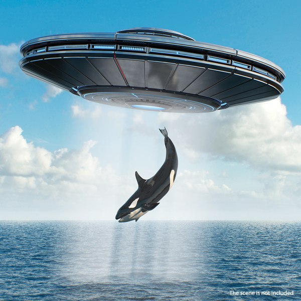 Alien ufo 3D model - TurboSquid 1359073