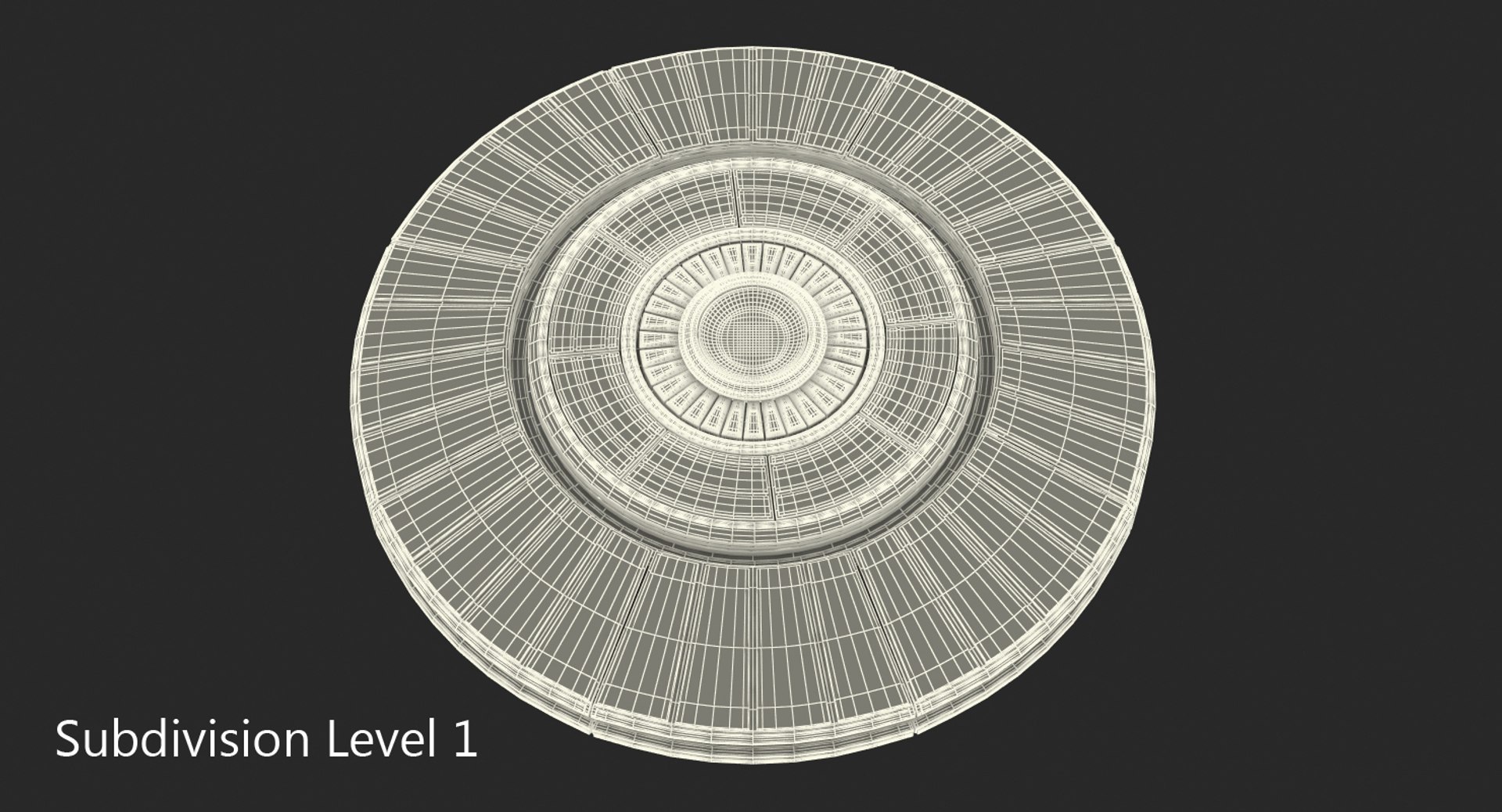 Alien Ufo 3D Model - TurboSquid 1359073