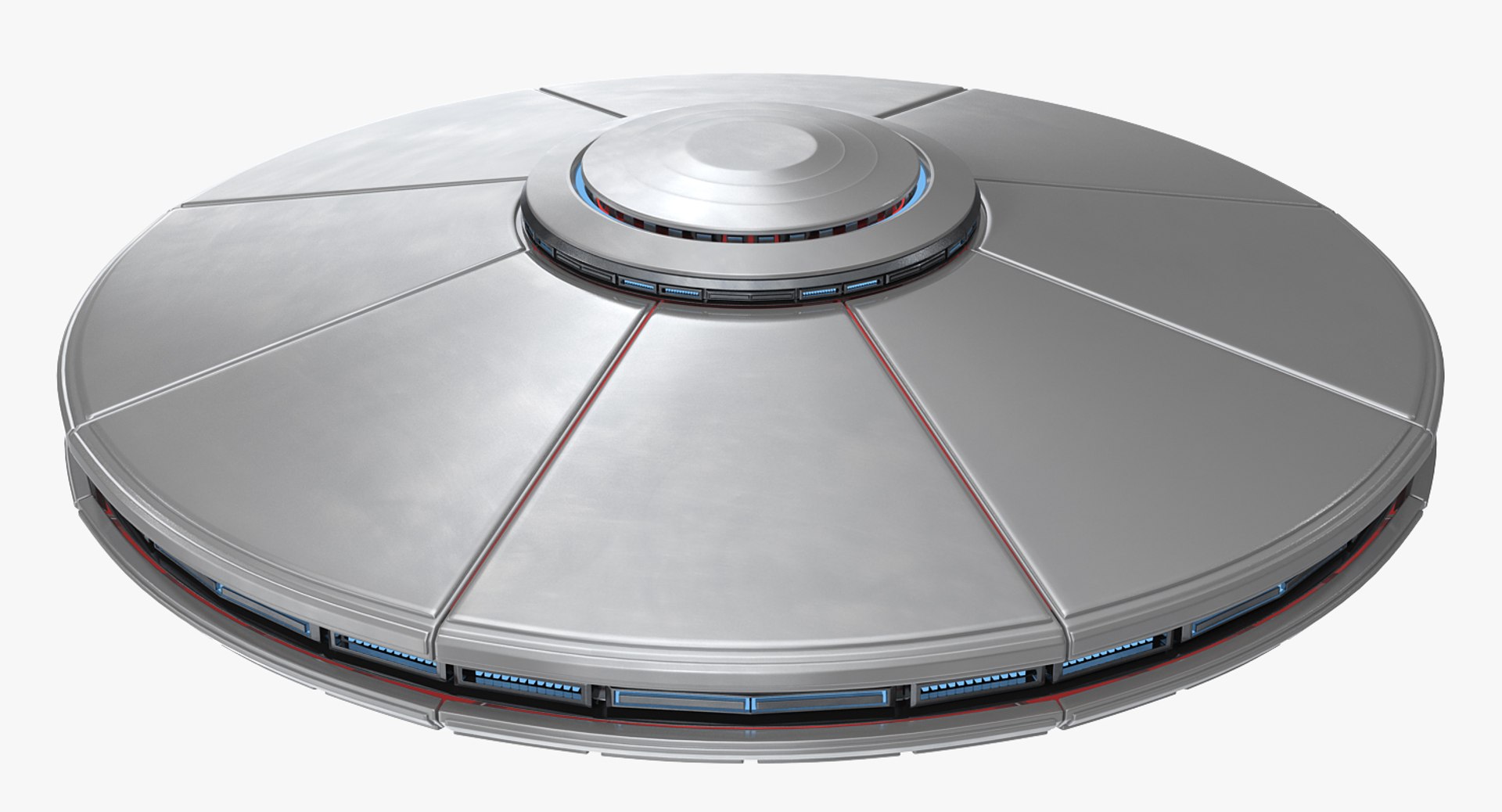 Alien Ufo 3D Model - TurboSquid 1359073