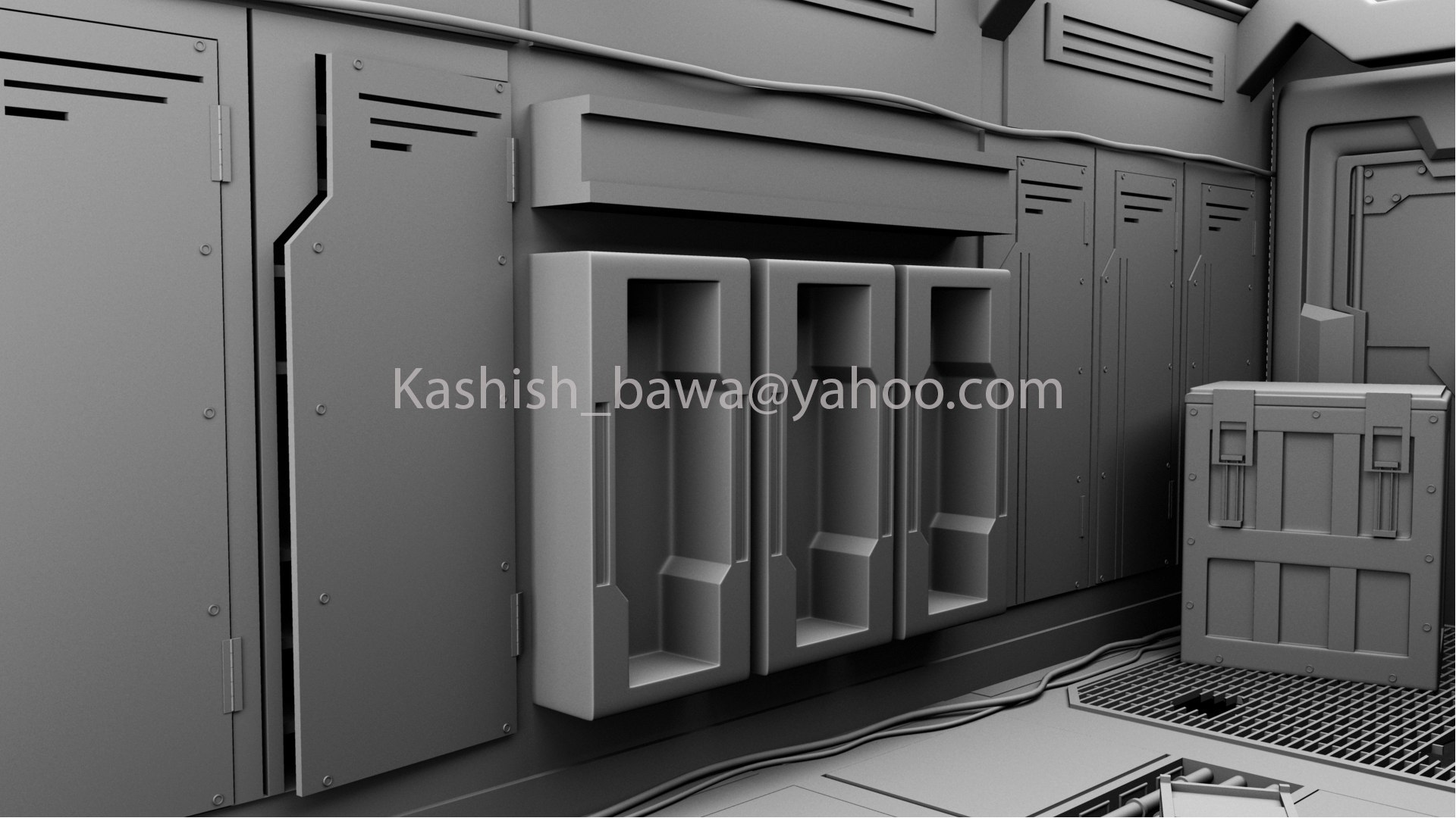 interior alien spaceship ma