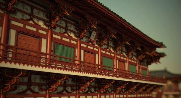Chinese Architectural Ancient 3d Model