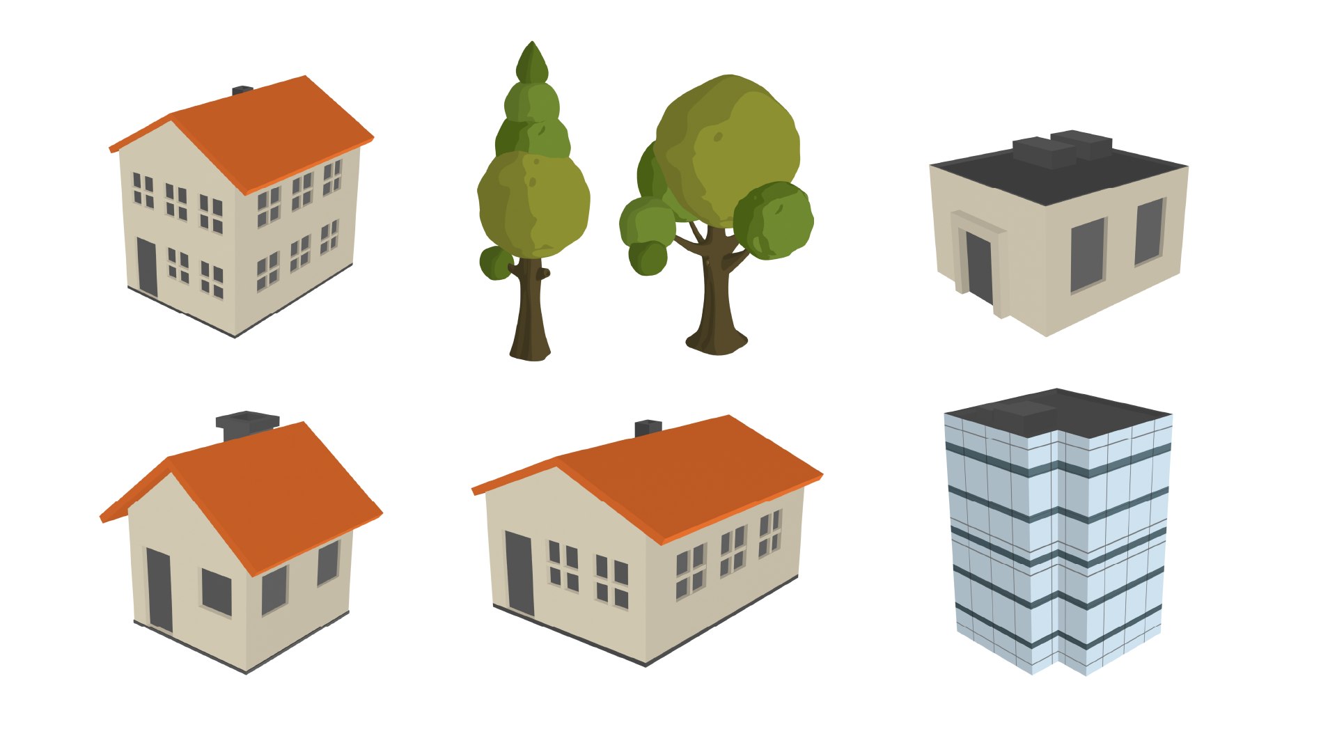 City Toon-Cell Shader Model - TurboSquid 1996060