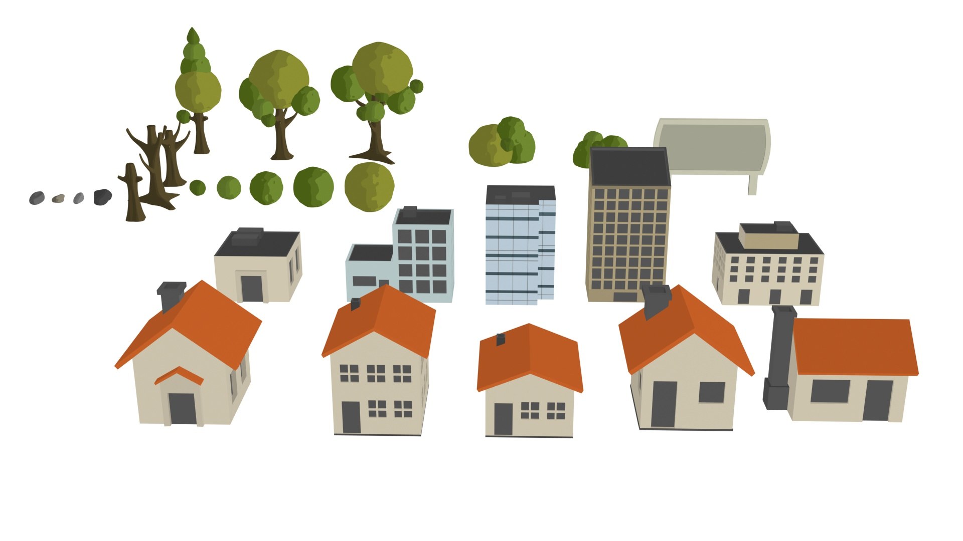 City Toon-Cell Shader Model - TurboSquid 1996060