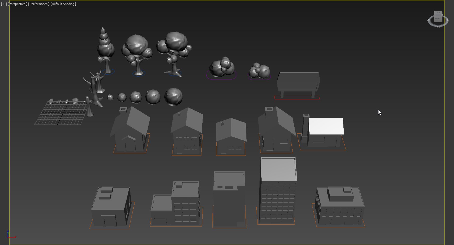 City Toon-Cell Shader Model - TurboSquid 1996060