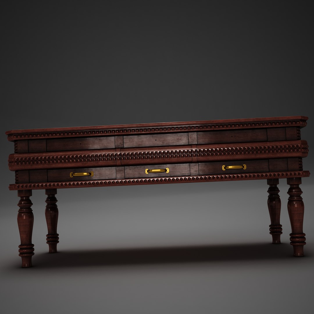 3D tables desks furniture model - TurboSquid 1692104