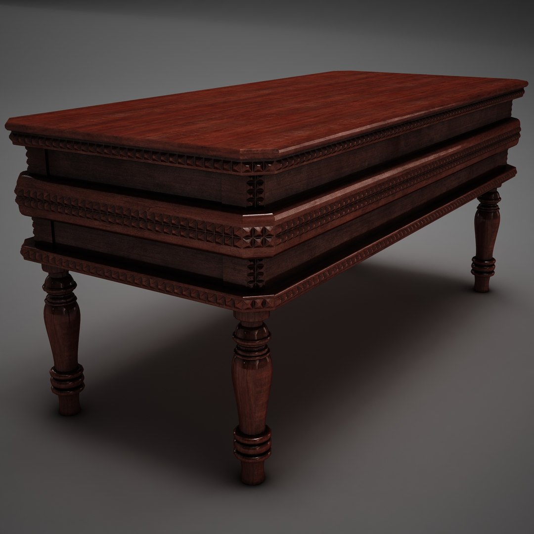 3D tables desks furniture model - TurboSquid 1692104