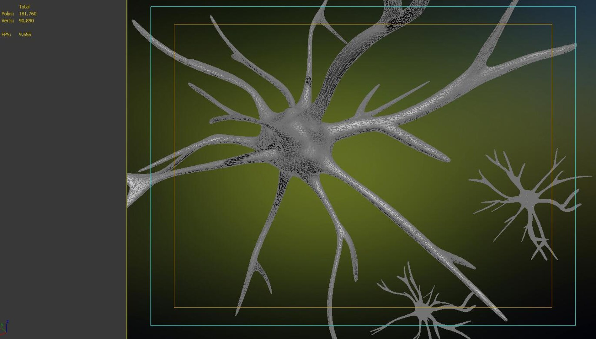 3D Neurons Cells Medical Animation - TurboSquid 1639924
