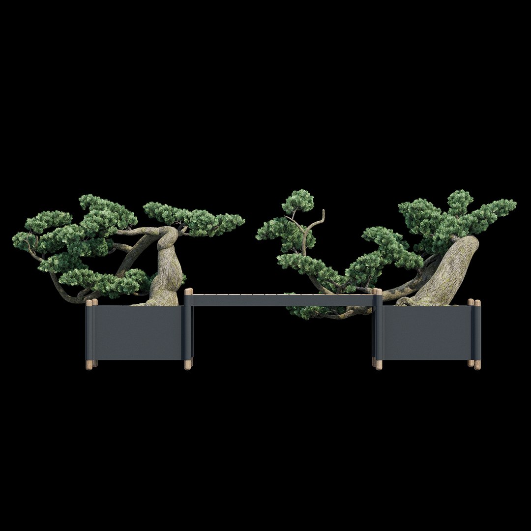 Sticks Outdoor Bench 3D - TurboSquid 2177134