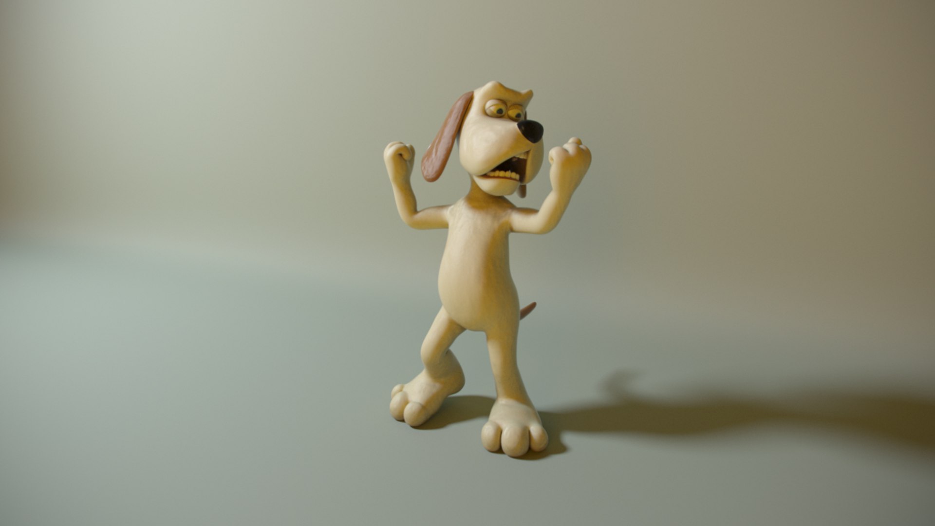 3D Clay Character Gromit Model - TurboSquid 1406198