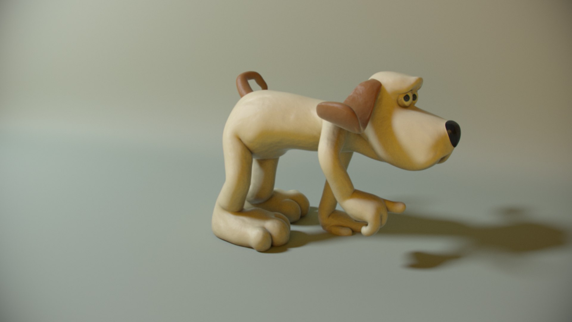 3D Clay Character Gromit Model - TurboSquid 1406198