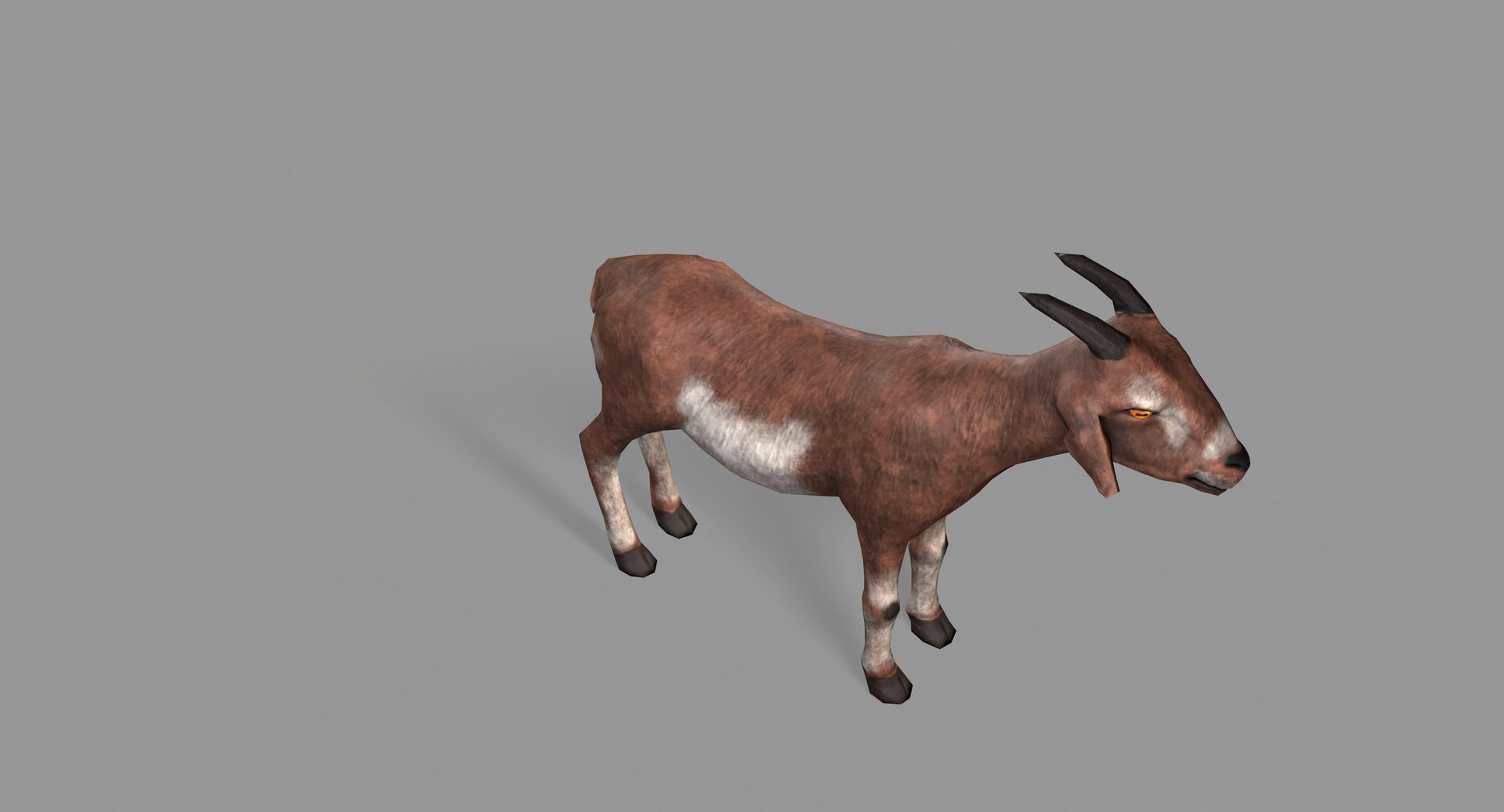 3D pbr goat - TurboSquid 1316270