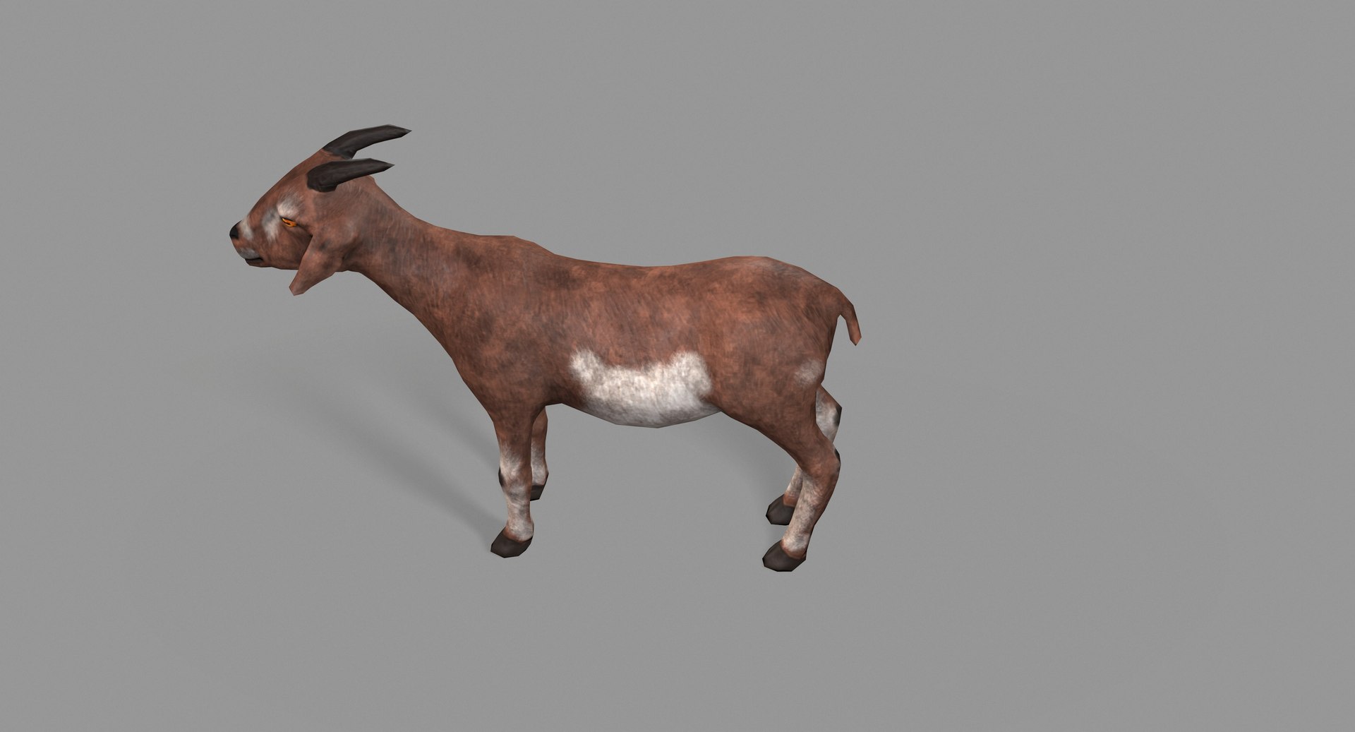 3D pbr goat - TurboSquid 1316270