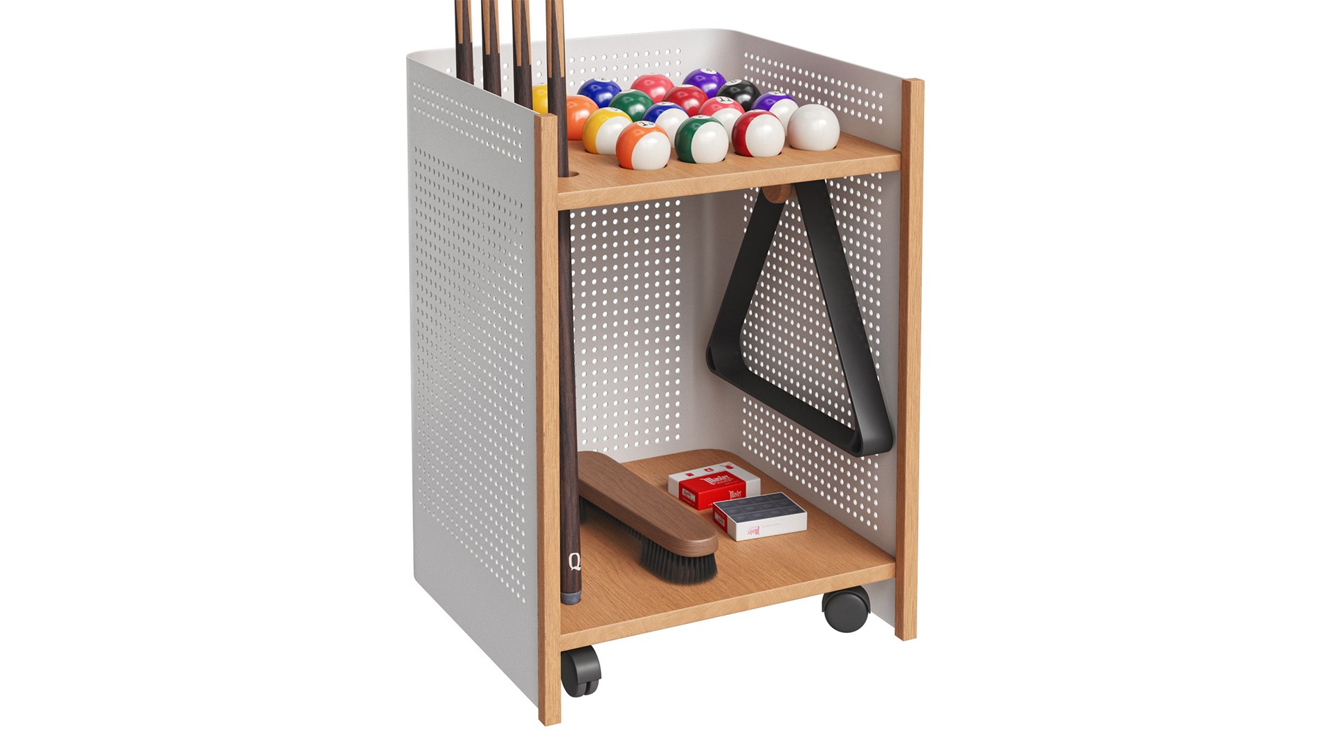 Jack Game Room Cue Rack Diagonal Outdoor Model - TurboSquid 2221372