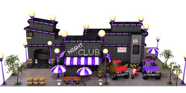Nightclub 3D Models for Download | TurboSquid