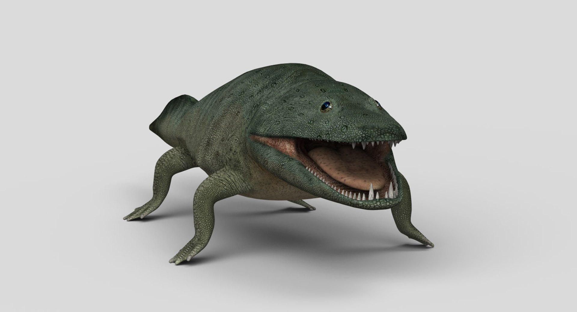Mastodonsaurus 3D Model - TurboSquid 1358723