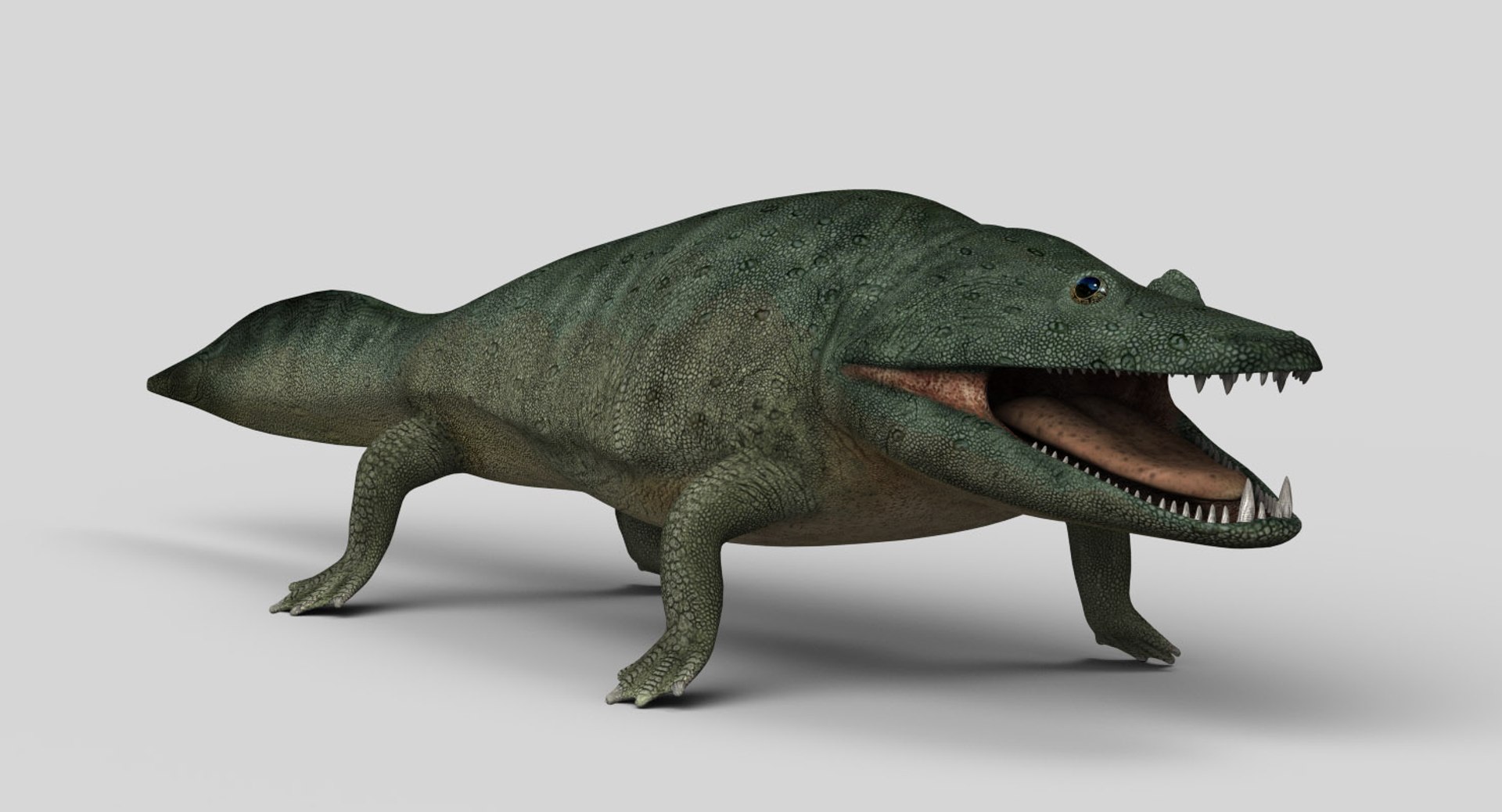 Mastodonsaurus 3D Model - TurboSquid 1358723