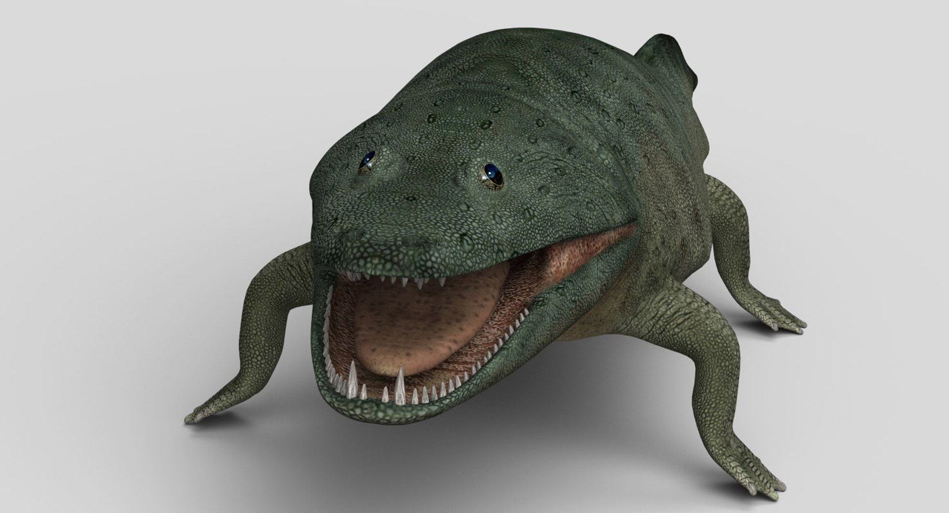 Mastodonsaurus 3D Model - TurboSquid 1358723