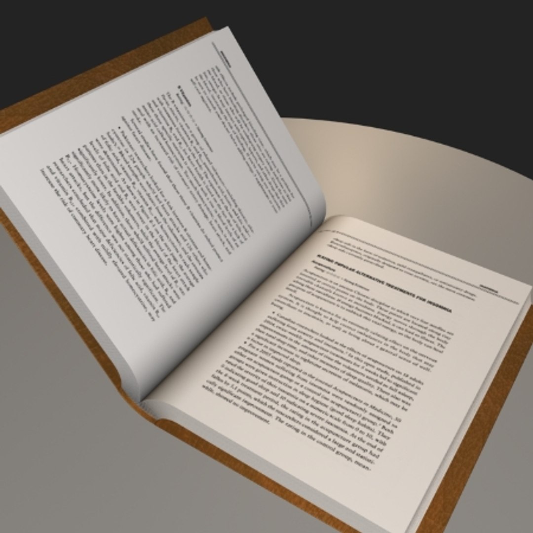 3d Max Book Position Pages
