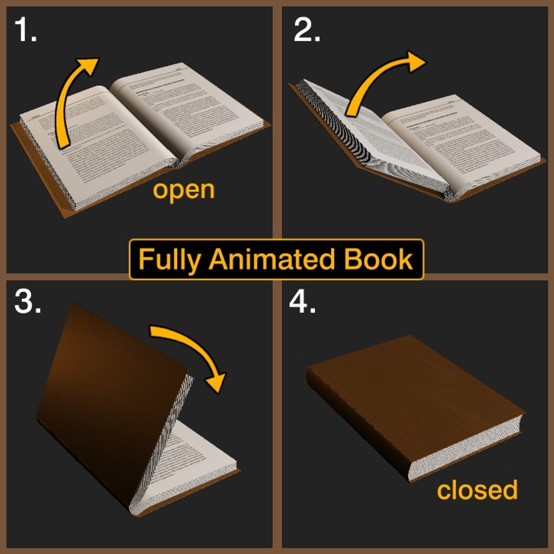 3d Max Book Position Pages