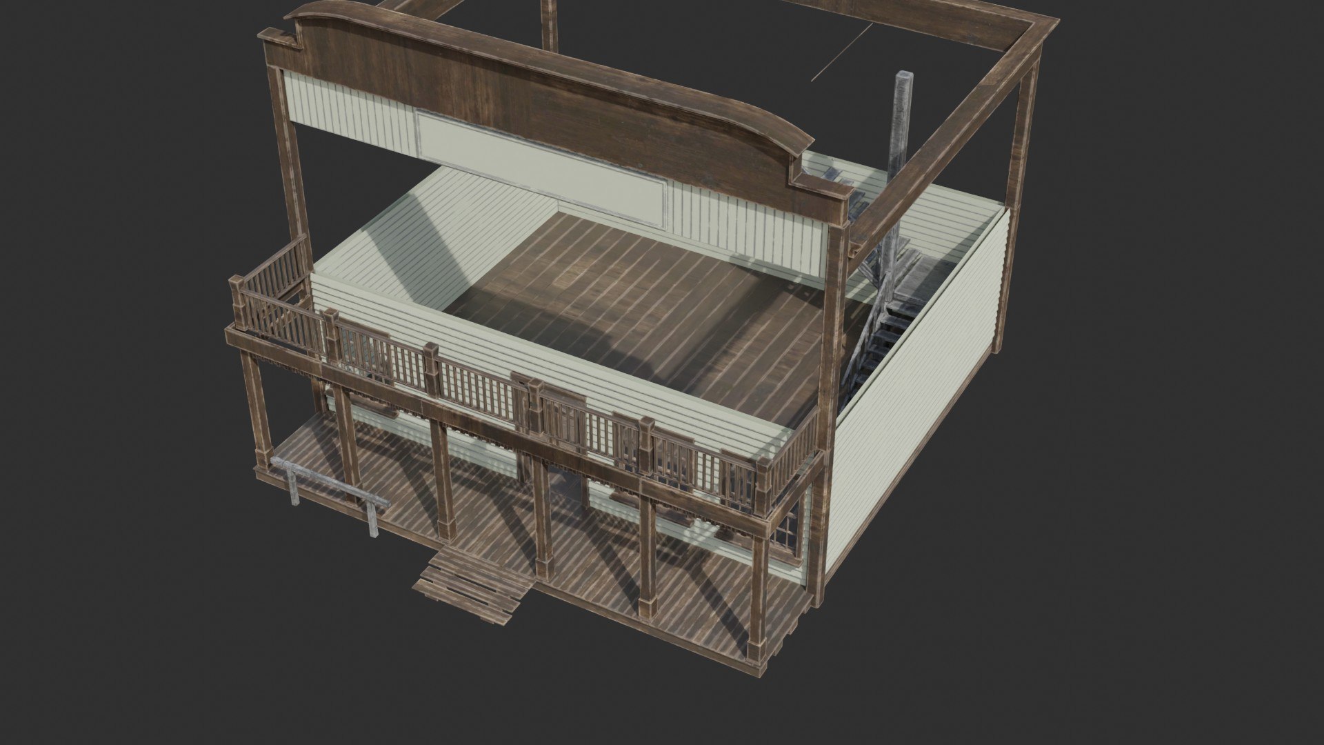 Western House Wst04 Model - TurboSquid 2059095