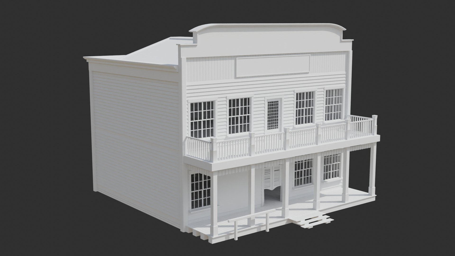 Western House Wst04 Model - TurboSquid 2059095