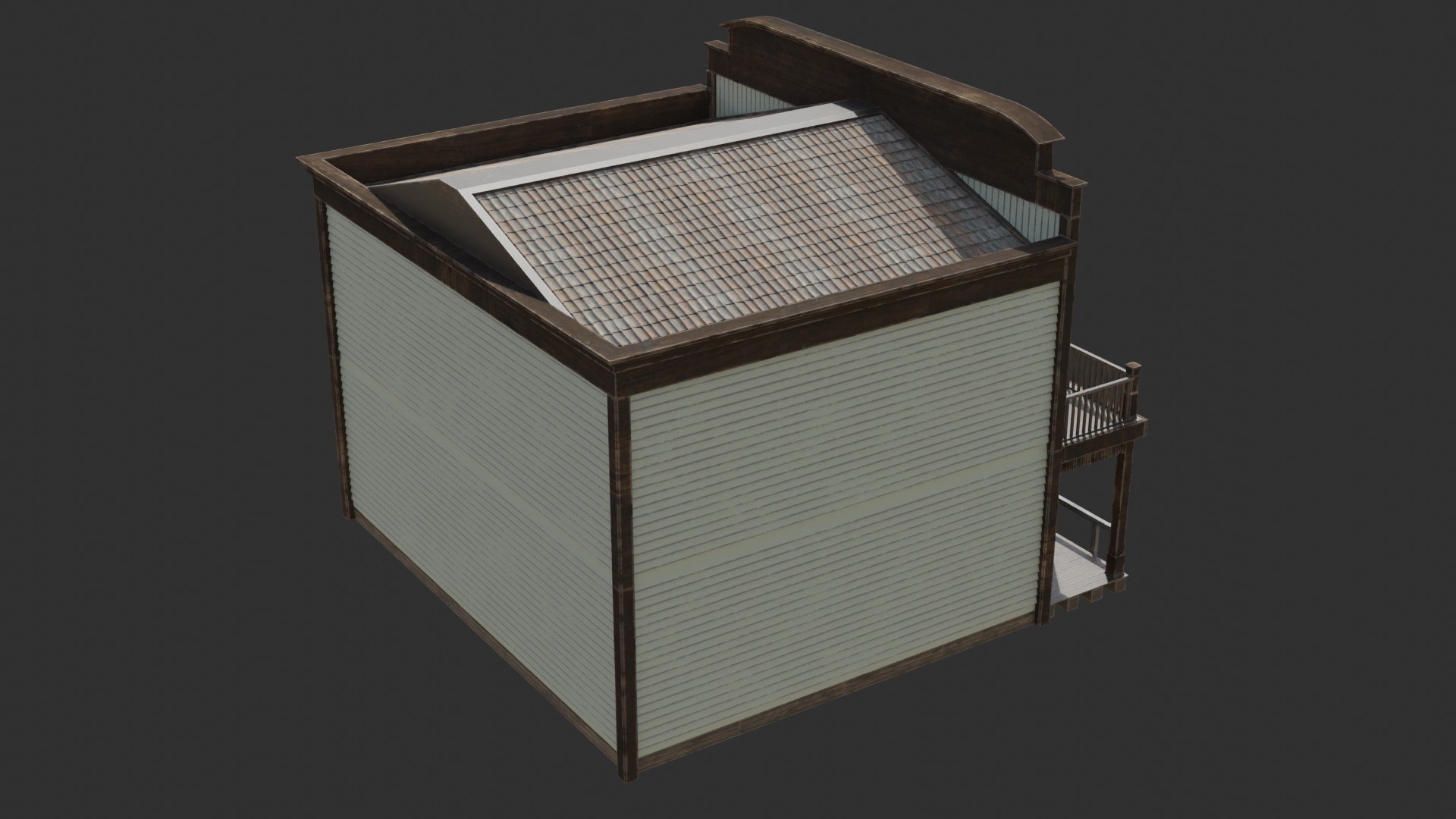 Western House Wst04 Model - TurboSquid 2059095