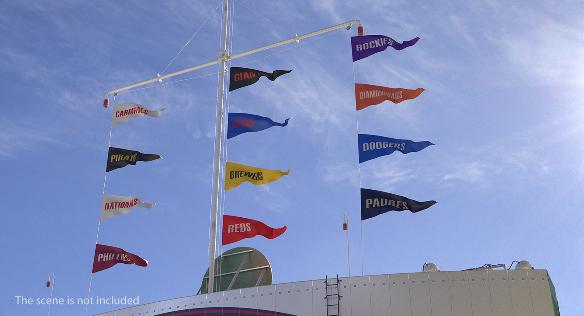 3D wrigley field scoreboard - TurboSquid 1395879