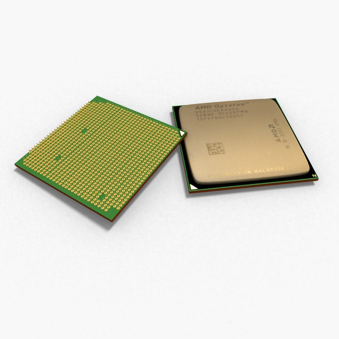 3d Cpu Amd Opteron Component Model