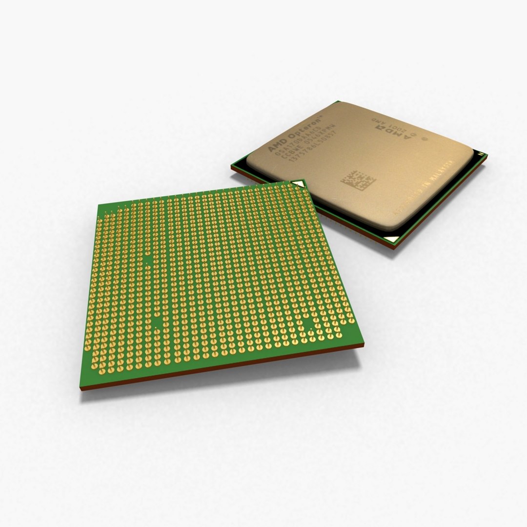 3d Cpu Amd Opteron Component Model