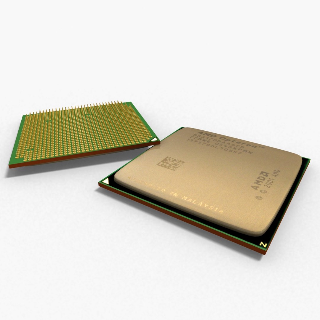 3d Cpu Amd Opteron Component Model