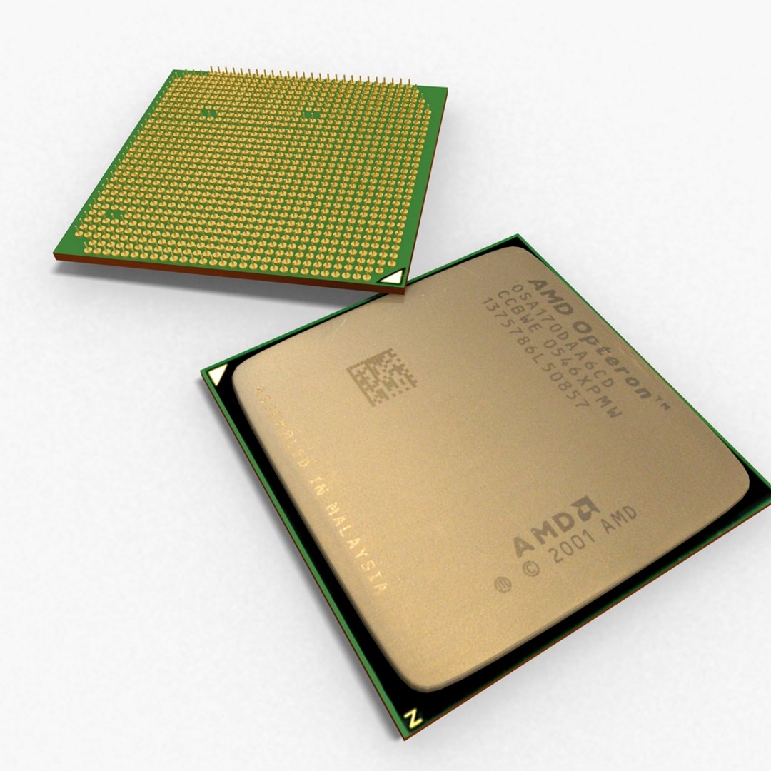 3d Cpu Amd Opteron Component Model