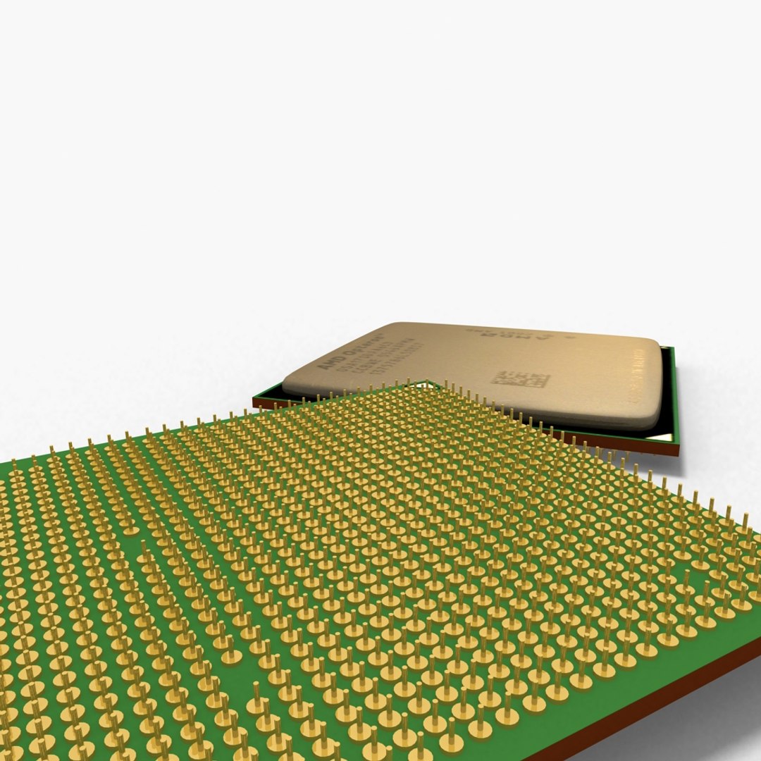 3d Cpu Amd Opteron Component Model