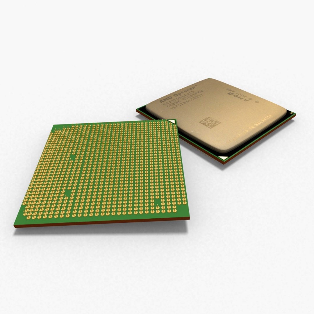 3d Cpu Amd Opteron Component Model